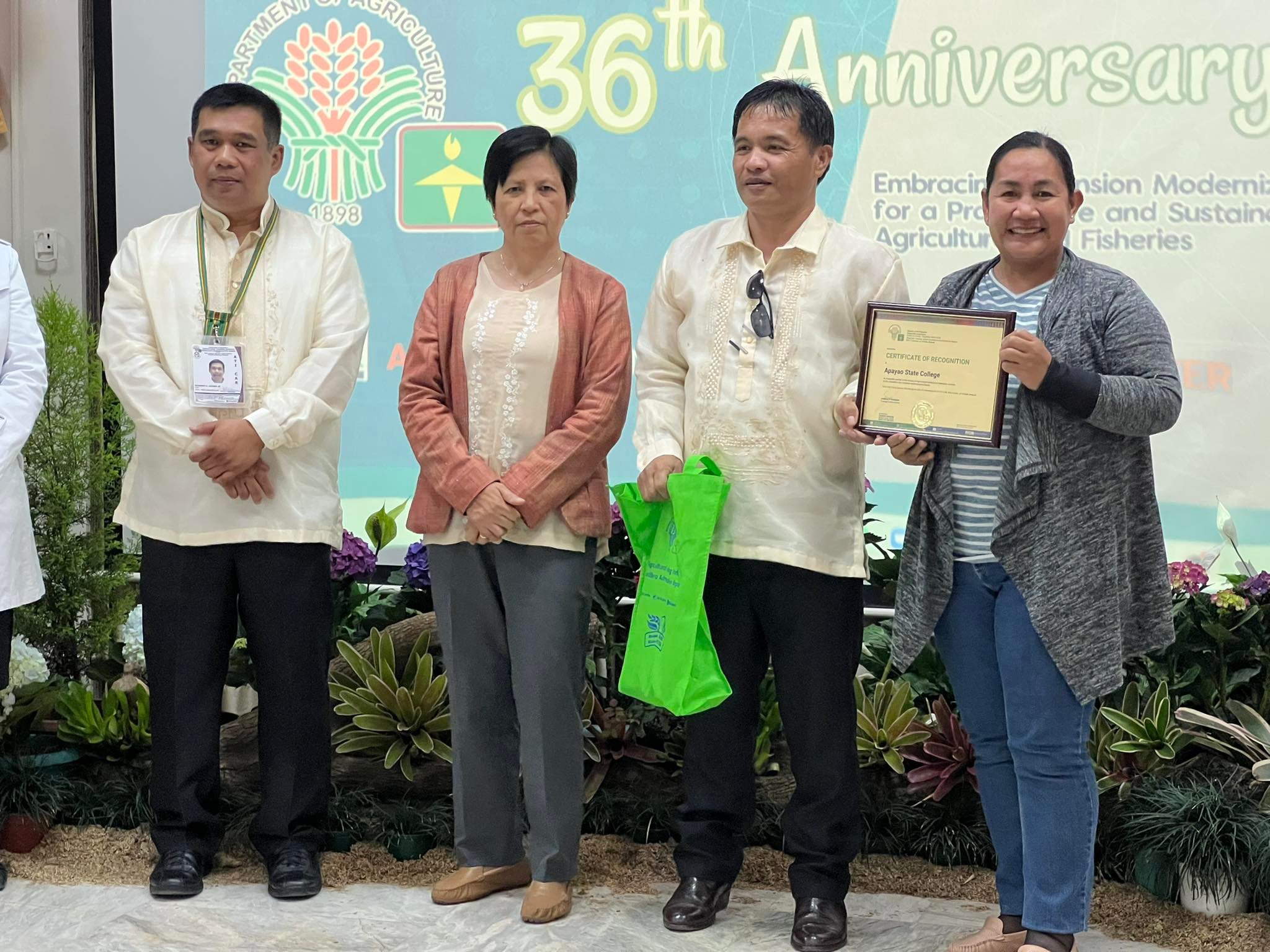 AWARDS AND RECOGNITION - Apayao State College