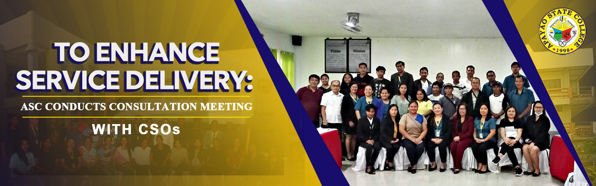 TO ENHANCE SERVICE DELIVERY: ASC CONDUCTS CONSULTATION MEETING WITH ...