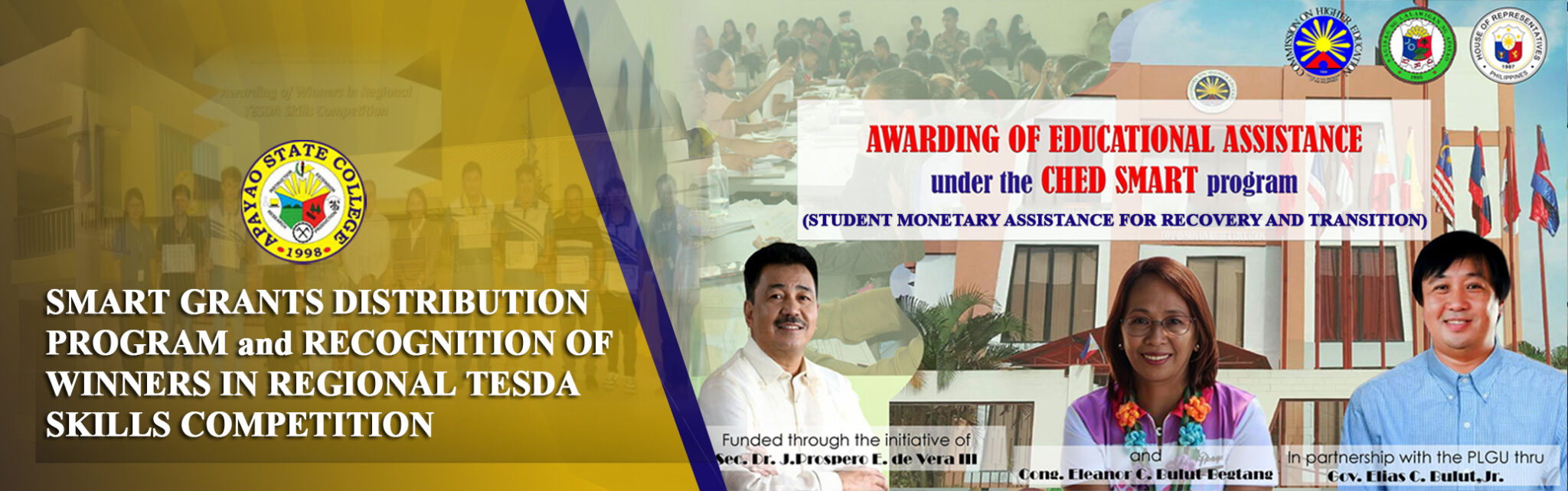 SMART GRANTS DISTRIBUTION PROGRAM and RECOGNITION OF WINNERS IN ...