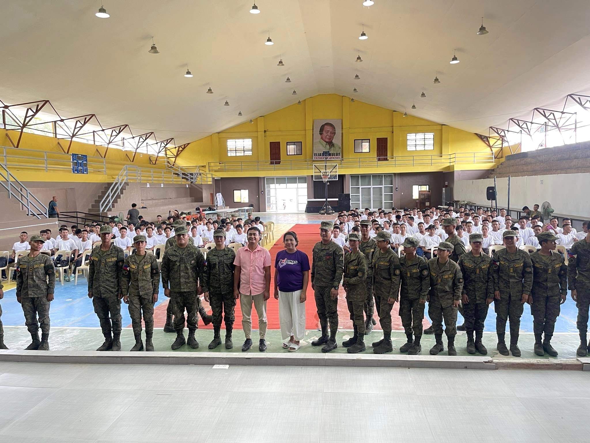 TURN-OVER OF COMMAND CEREMONY AND DONNING OF RANKS OF ASC ROTC CADET ...