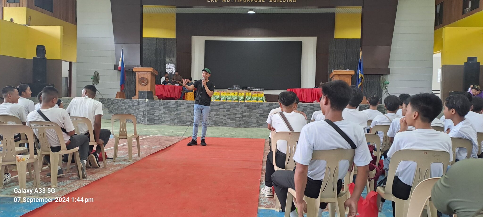 TURN-OVER OF COMMAND CEREMONY AND DONNING OF RANKS OF ASC ROTC CADET ...