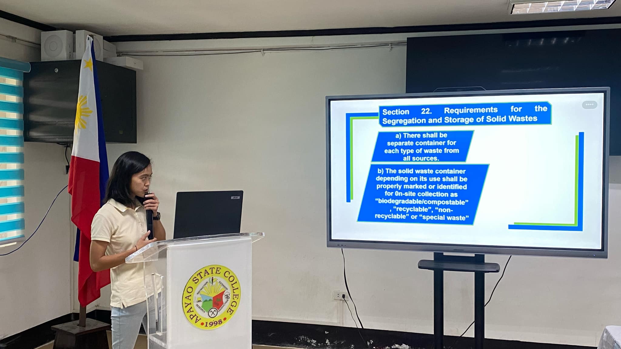 Student leaders participate in “Zero Waste Month Celebration - Apayao ...
